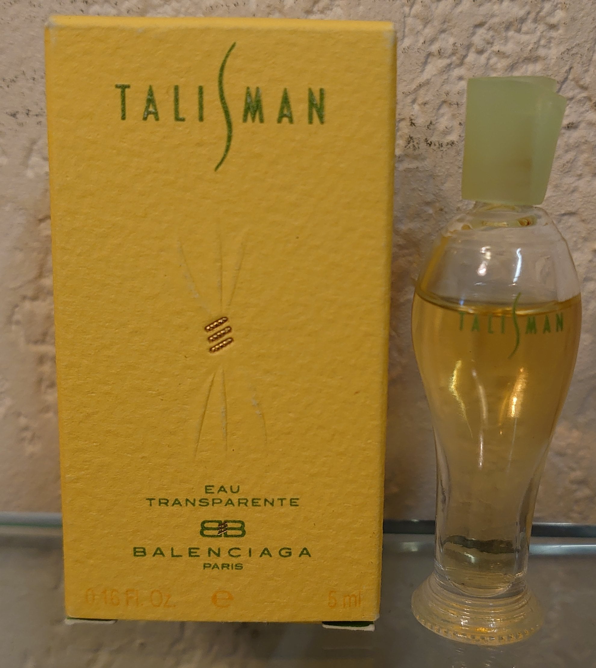 TALISMAN – Eau Transparente 5 ML de BALENCIAGA – Perlerare63 – Vente de ...